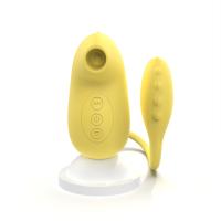China Mini Silicone Rechargeable Clitoral Sucking Vibrator 140mm 6 Frequency Modes for Women for sale