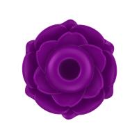 China Rose Clitoral Sucking Vibrator with 5 Sucking and 7 Vibration Modes 171g Silicone for sale