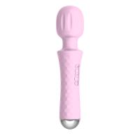 China Silicone USB Rechargeable Handheld Wand Massager 8 Speed 20 Modes 207mm Body Massager for sale