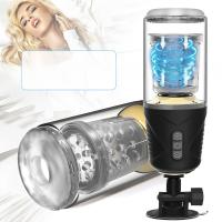 China OEM Electric Automatic Thrusting Rotating Male Masturbator with 14 Modes USB Charging Adult Sex Toy for sale