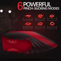 China Automatic Male Masturbator with 9 Vibration Modes and Heating Silicone Sex Toy 193mm for sale