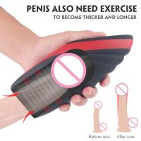 China Automatic Male Masturbator with 9 Vibration Modes and Heating Silicone Sex Toy 193mm for sale