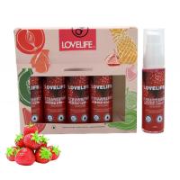 China Fruit Flavor Water Based Edible Sex Lubricant 100ml Long Lasting Moisturizing Hydrating Gel for sale