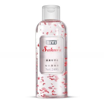 China Cherry Blossom Scented Hydrating Anal Lubricant 100ml for Couples Gay Sex for sale