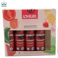 China Fruit Flavor Water Based Edible Sex Lubricant 30ml CE Certified Vaginal Anal Gel for sale