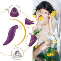 China Waterproof Clitoral Sucking Toy Oral Tongue Simulator Vibration Wand Clitoris Stimulation for Women 100% Waterproof Silicone for sale