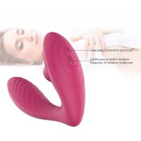 China Rechargeable G-Spot Vibrator with Suction Teasing Massage 10 Speed for sale