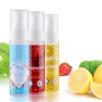 China Water Based Personal Lubricant 30ml Natural Edible Fruit Flavor Vegan Sex Lubricant Wholesale for sale