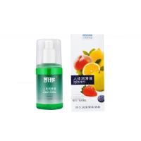 China Water Based Personal Lubricant 30ml Natural Edible Fruit Flavor Vegan Sex Lubricant Wholesale for sale