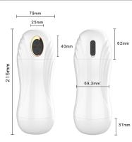 China Electric Full Automatic Aircraft Cup Sucking Exerciser IPX7 Waterproof 215mm Adult Sex Toy for sale