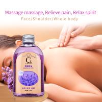 China Wholesale Natural Vegan Lavender Massage Oil 130ml for Muscle Relaxation Couples for sale