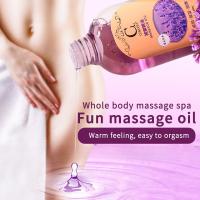 China Wholesale Natural Vegan Lavender Massage Oil 130ml for Muscle Relaxation Couples for sale