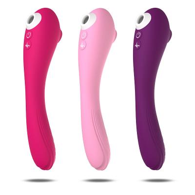 China Heating G-Spot Vibrator 10 Speeds Rotating Clitoral Vaginal Massager for Women for sale