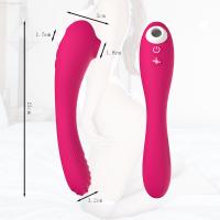 China Heating G-Spot Vibrator 10 Speeds Rotating Clitoral Vaginal Massager for Women for sale