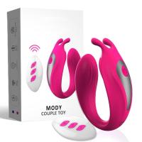 China Wearable Couple Vibrator Remote Control Mini G Spot Clitoris Stimulator 12 Speed IPX7 Waterproof USB Rechargeable for sale
