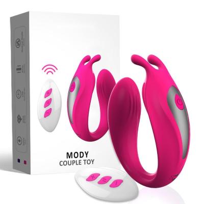 China Wearable Couple Vibrator Remote Control Mini G Spot Clitoris Stimulator 12 Speed IPX7 Waterproof USB Rechargeable for sale