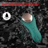 China Silicone Panty Vibrator for Women IPX7 Waterproof Adult Sex Toy 70x35x15mm for sale