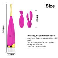 China 12 Frequency G Spot Clitoris Stimulator Vibrator for Women Ultrasonic Adult Sex Toy for sale