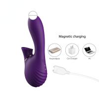 China Adult Sex Toys Heating Thruster Vibes Silicone 7 Modes Automatic Female Vibrator for women for sale