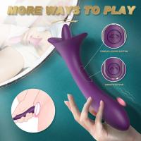 China Tara Licking Tongue Vibrator G Spot Clitoris Stimulator 9 Modes 204mm Silicone Sex Toy for Women for sale