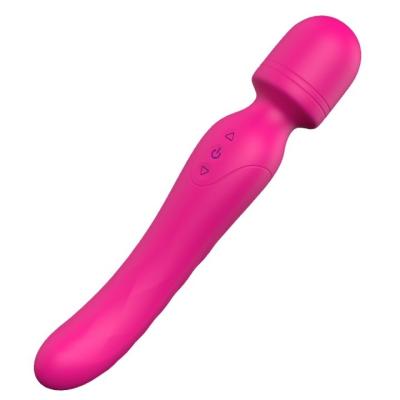 China Wholesale Silicone Body Massager with 9 Vibration Patterns IPX7 Waterproof 232mm for sale