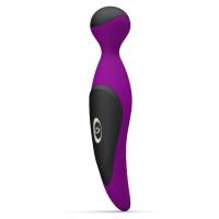 China Mini AV Wand Massager IPX7 Waterproof 7 Speeds Rechargeable G Spot Vibrator Silicone USB Charging for sale