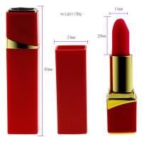 China Mini Lipstick Vibrator Rechargeable 10 Frequency Vibrating Bullet Adult Toys for Women 93mm for sale
