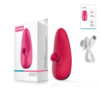 China Clitoral Suction Vibrator 10 Intensities Modes Waterproof Rechargeable Silicone Sex Toy 107x67x44mm for sale