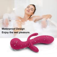 China Silicone Rabbit 10 Modes Massager G Spot Vibrator for Female for sale