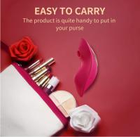 China Wireless App Remote Control Wearable Rose Panty Vibrating Egg Massager for Women Silicone 10 Speed for sale
