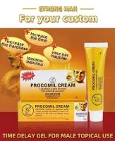 China Procomil Male Enlargement Cream Retarder Gel 50g Natural Plant Men Growth Delay Cream for sale