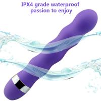 China Silicone G Spot Vibrator Adult Anal Massager for Women Pleasure 10 Speed for sale