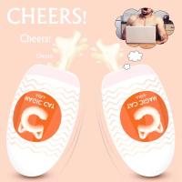 China Smart Warming Interactive Male Masturbator with 9 Vibrations and 5 Suction Modes for sale