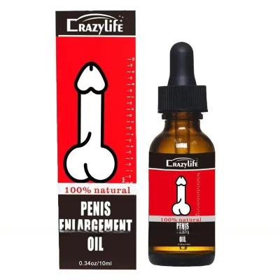 China Men Enlargement Massage Oil 60ml Natural Plant Formula Long Lasting Private Area Care for sale