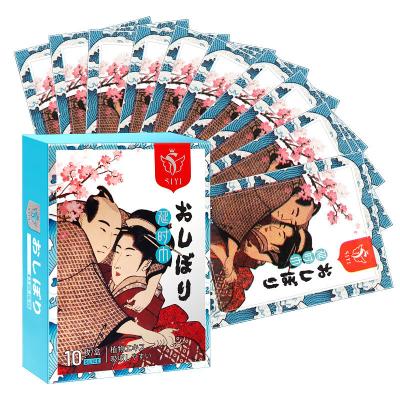 China Men External Delay Wipes 10 Pack Natural Plant Extract Long Lasting Sex Moisturizing Wipes for sale