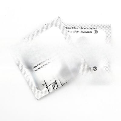 China Silicone Oil Ultra Thin Bulk Condoms Men Enlargement Sleeves Delay 50mm for sale