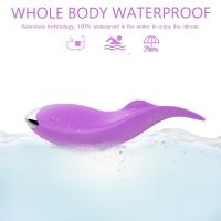 China Silicone Clitoral Vibrator with Tongue Licking 9 Modes Rechargeable IPX7 Waterproof Sex Toy for sale