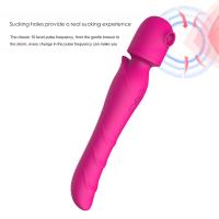 China Medical Silicone AV Wand Vibrator 20 Modes USB Rechargeable Adult Sex Toy for Women G Spot Clitoral Massage for sale