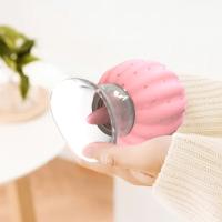 China USB Rechargeable Clitoral Vibrator with Suction and Licking Functions 150g Pink for sale