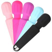 China Rechargeable Strong Vibrator 8 Speeds 20cm AV Stick Massage Wand Female Masturbator Adult Sex Toy for sale
