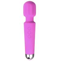 China Rechargeable Strong Vibrator 8 Speeds 20cm AV Stick Massage Wand Female Masturbator Adult Sex Toy for sale