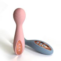 China USB Rechargeable G Spot Clitoral Vibrator Silicone Wand Massager for Women 100pcs MOQ for sale