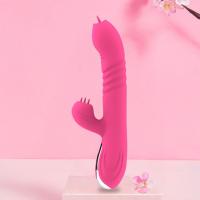 China 20 Speed G Spot Tongue Lick Dildo Vibrator Silicone Waterproof Clitoris Stimulator Vagina Massager Sex Toys for Women 250mm for sale