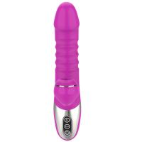 China Medical Grade Silicone Rabbit Vibrator 10 Sucking Thrusting Modes USB Rechargeable G Spot Stimulator for Women for sale