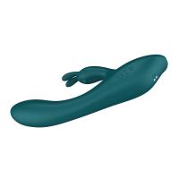 China Rabbit Vibrator G Spot Clitoris Stimulator Waterproof Silicone 10 Speed USB Rechargeable for sale