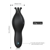 China Automatic Male Masturbator Vibrator Penis Delay Trainer Glans Stimulator Massager Adult Sex Toy for sale