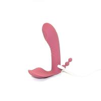 China 3 in 1 Wireless Remote Thrusting Dildo 10 Frequency Vibration Wearable Clitoris Stimulator G Spot Vibrator Sex Toy for Women for sale