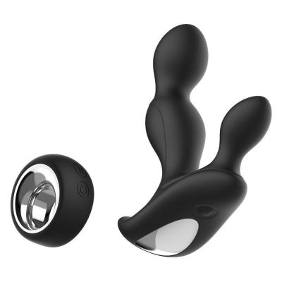 China Wholesale Wireless Remote Prostate Vibrator Silicone Anal Plug 95mm Adult Sex Toy for Men for sale