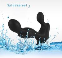 China Wholesale Wireless Remote Prostate Vibrator Silicone Anal Plug 95mm Adult Sex Toy for Men for sale