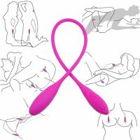 China USB Rechargeable Silicone Love Egg Vibrator 7 Modes 600mm Length Waterproof Sex Toy for Couples for sale